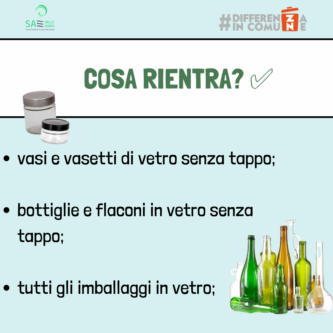 VETRO - Cosa vi rientra? 🍾🤔 - differenzaincomune